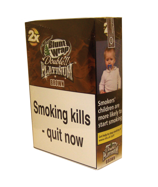 Blunt Wrap | Chocolate | Double Platinum | S&R Tradelink Ltd