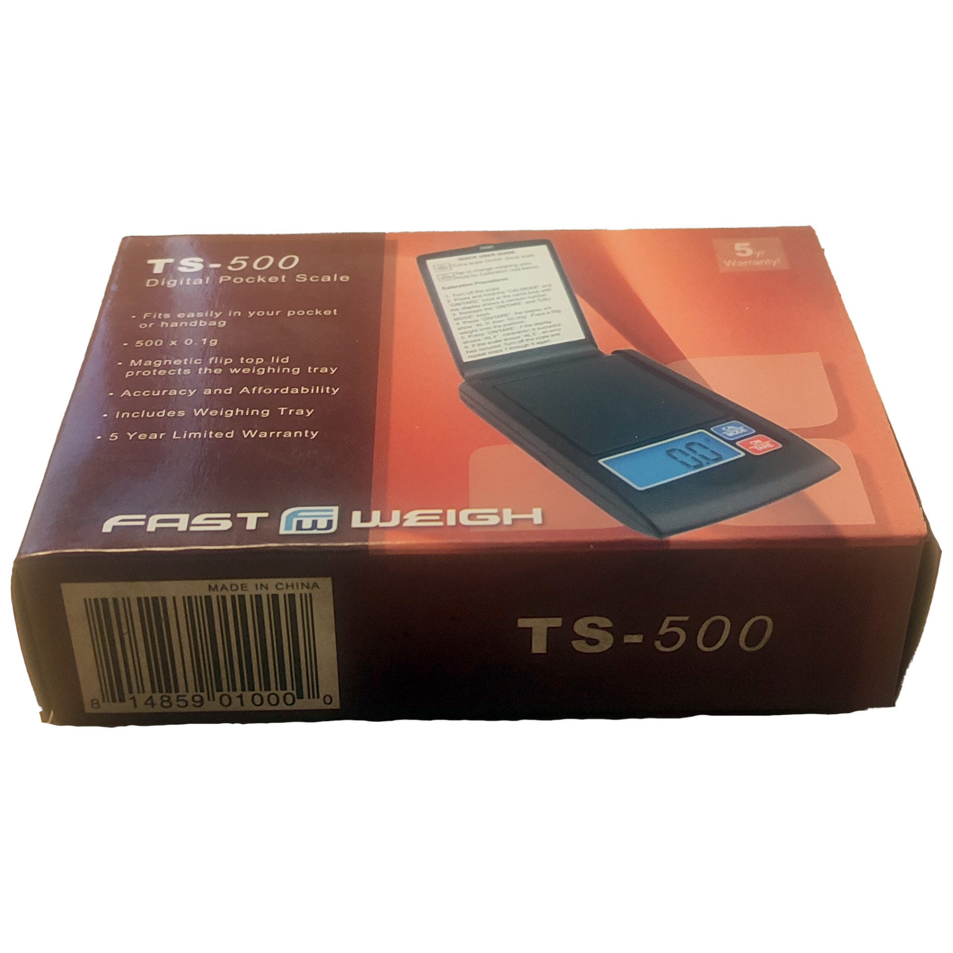 FASTWEIGH T5 SCALE - 500G| Digital Scales | S&R Tradelink Ltd