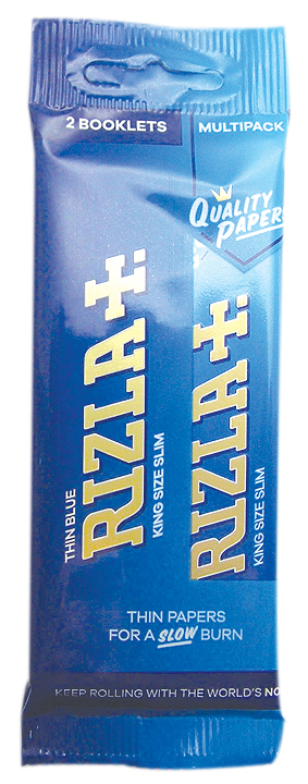 Rizla Blue King Size Slim Hanger Pack | Rolling Papers | S&R Tradelink Ltd