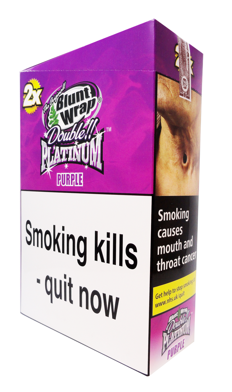 Blunt Wrap | Purple | Double Platinum | S&R Tradelink Ltd