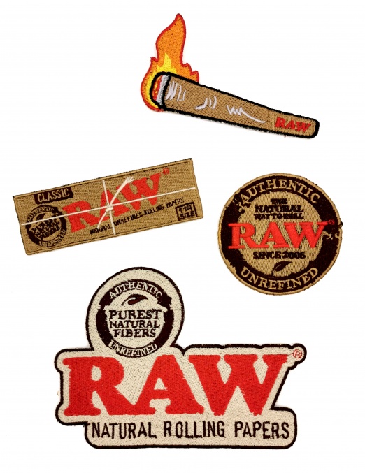 RAW Smokers Patch Collection - 4 Pack | S&R Tradelink Ltd