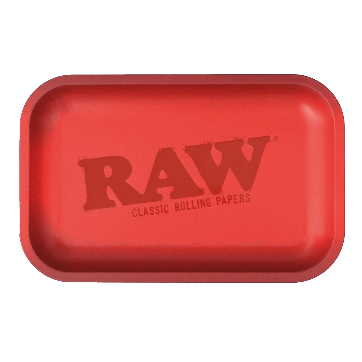 RAW Murder'd Matte Black Small Metal Rolling Tray