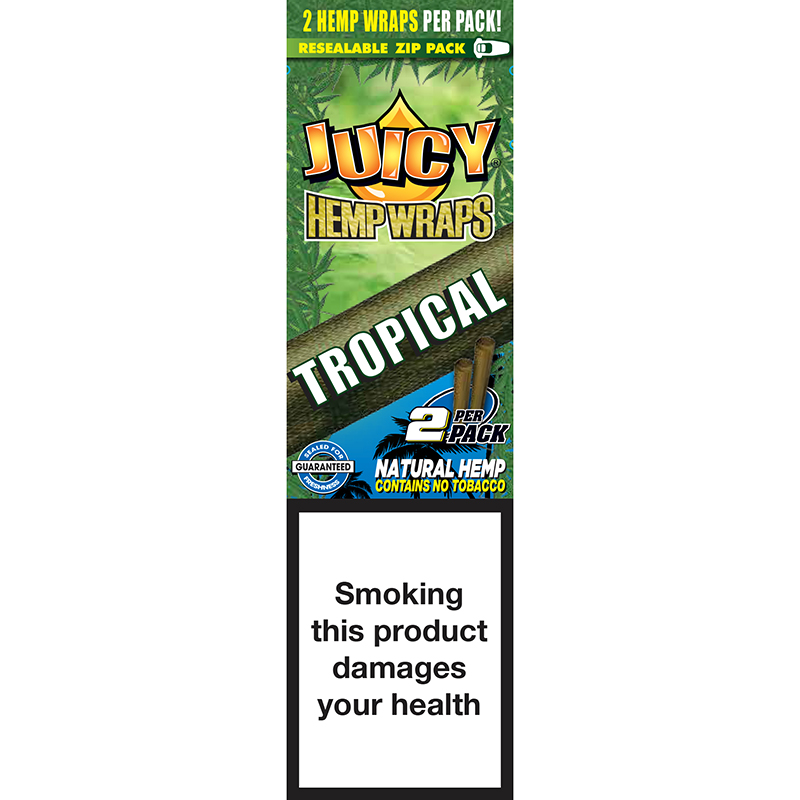 Blunt Wrap | Tropical | Hemp | Juicy | S&R Tradelink Ltd