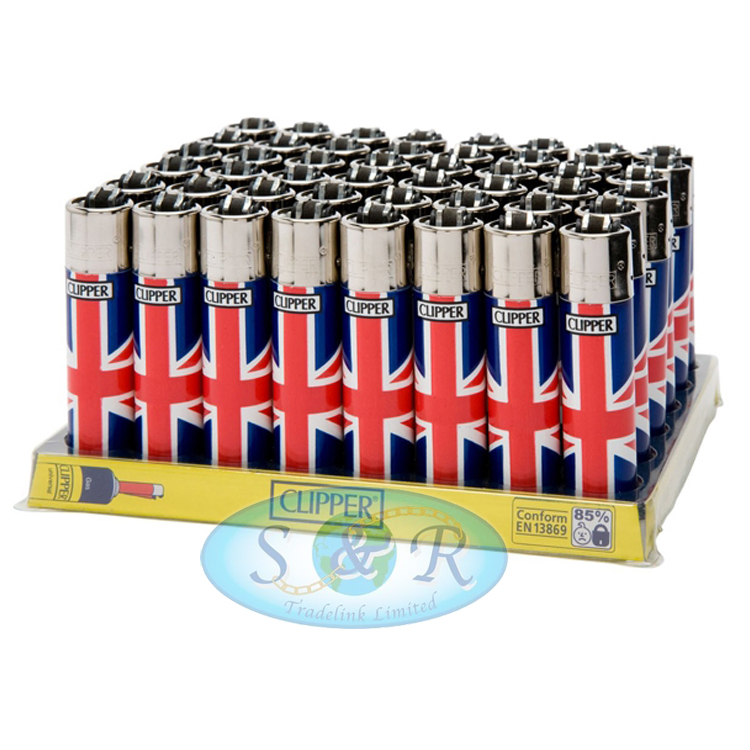 Clipper Lighters | Union Jack Flag | S&R Tradelink Ltd