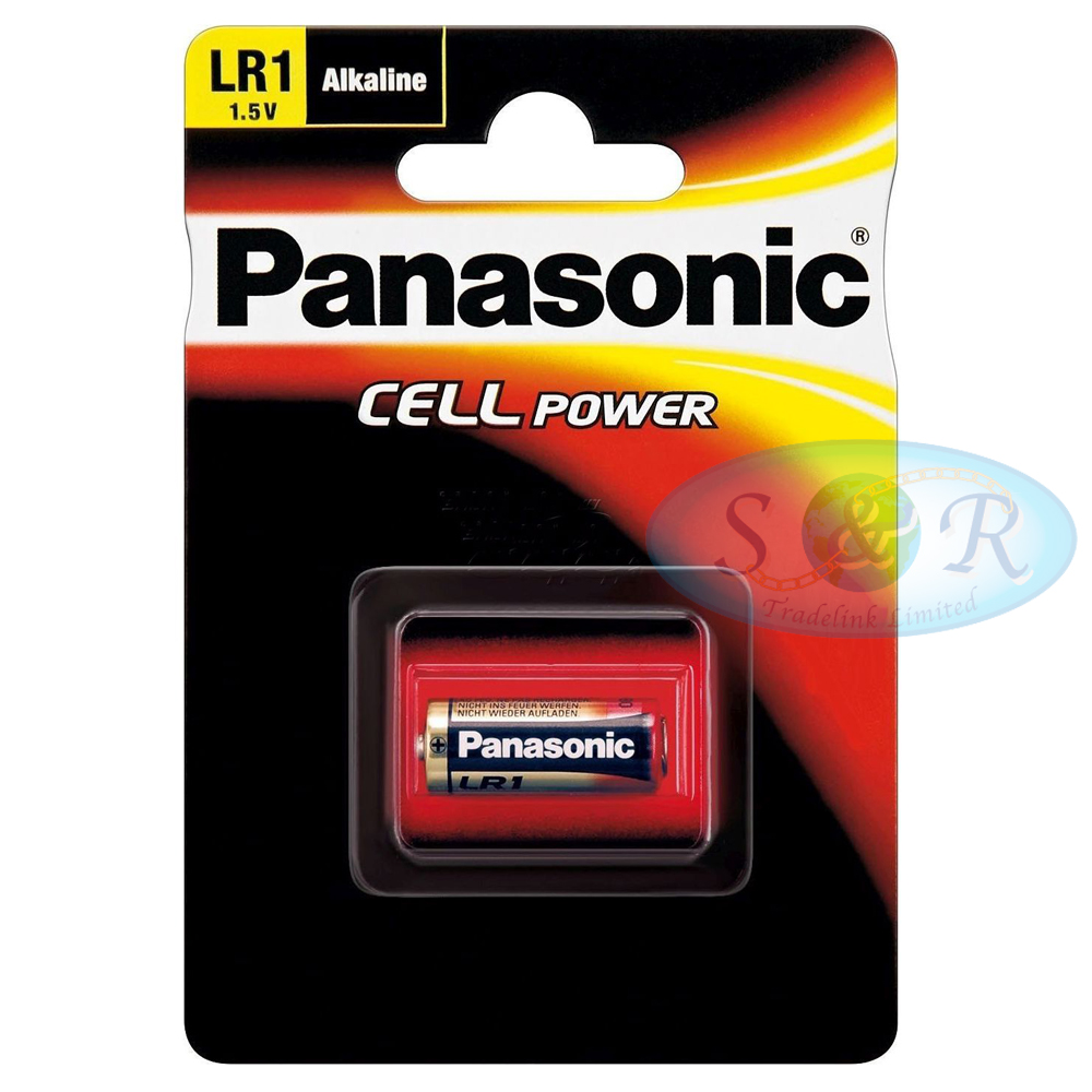 Panasonic Cell Power Alkaline Battery Size LR1 | S&R Tradelink Ltd