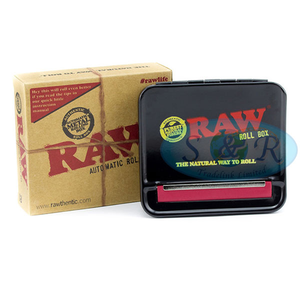 RAW Automatic Rolling Machine 70mm | Auto Box | S&R Tradelink Ltd