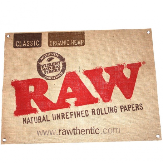 RAW Canvas Sign