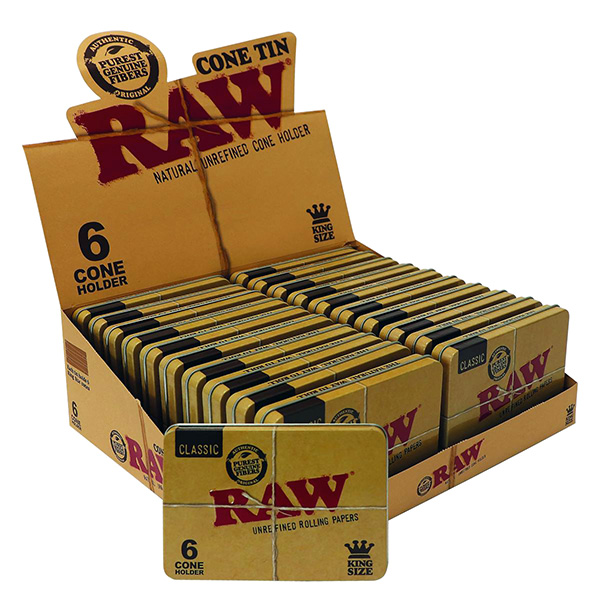 RAW Printed Tobacco Tin | S&R Tradelink Ltd