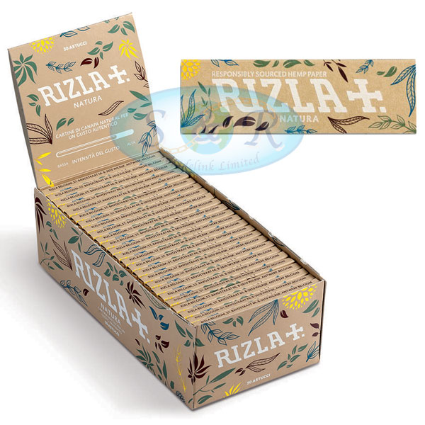 Rizla Natura Regular | Rolling Papers | Organic Hemp | S&R Tradelink Ltd