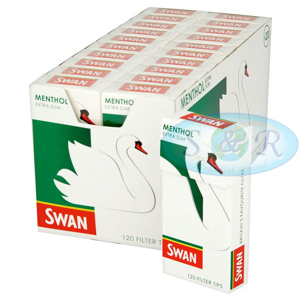 Swan Filter Tips Menthol Extra Slim | S&R Tradelink Ltd