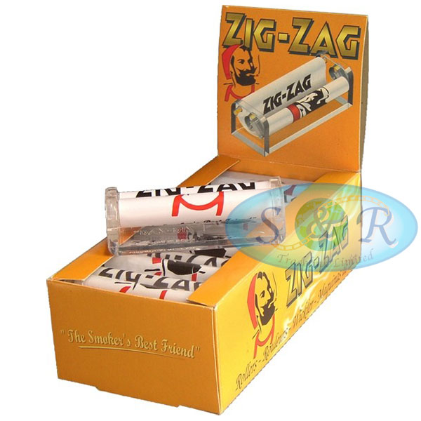 Zig-Zag 70mm Acrylic Rolling Machine | S&R Tradelink Ltd